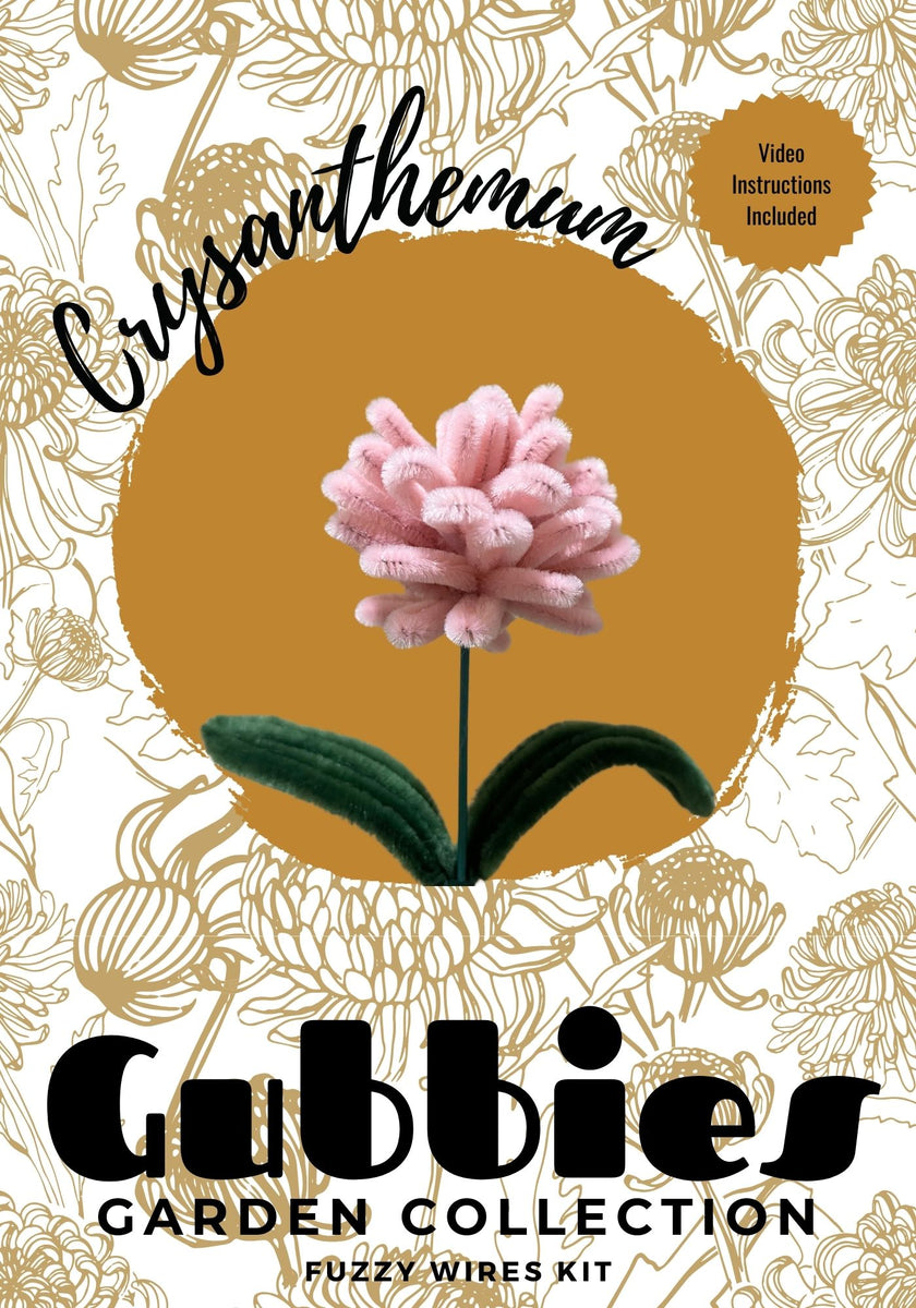 Gubbies Fuzzy Wire: Crysanthemum – Gubby and Hammy