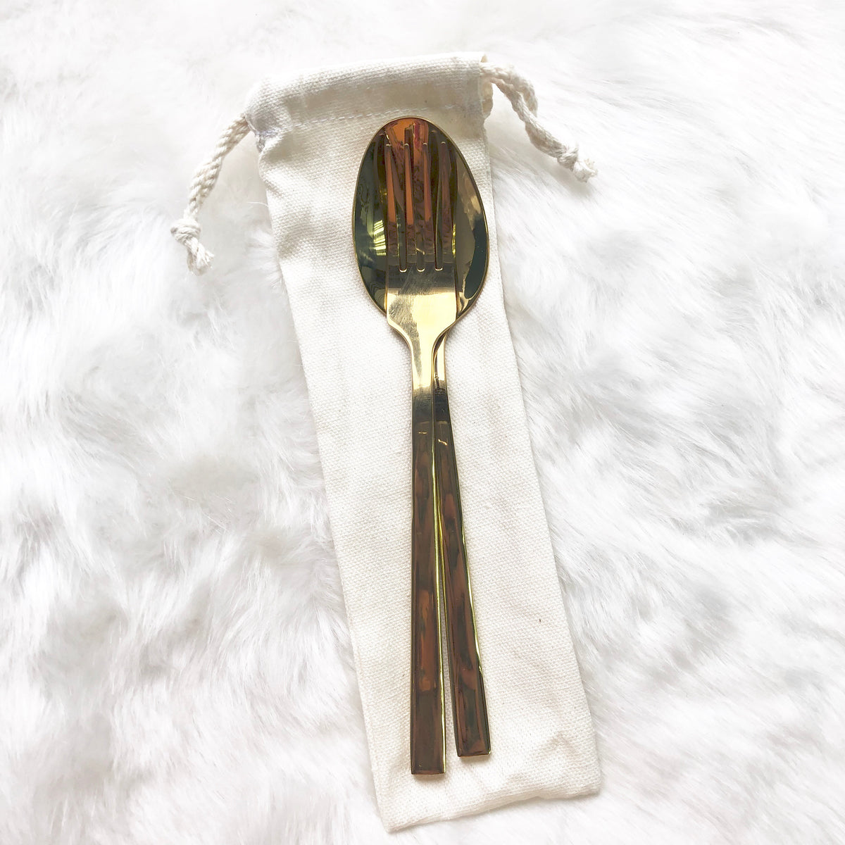 Gold Personal Cutlery Set – Gubby and Hammy